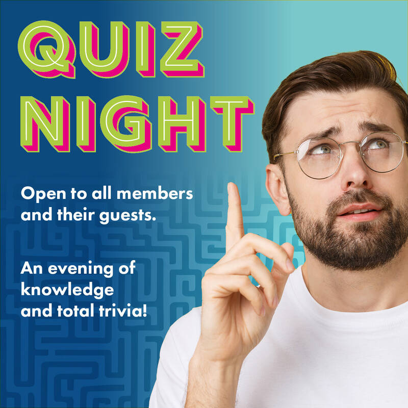 Quiz Night with Ellie - August - The Club at Cams Hall Estate